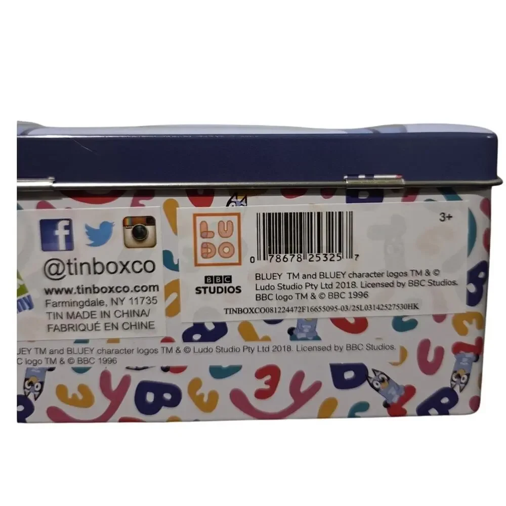 The Tin Box Company | Other | The Tin Box Company Bluey Head Shaped Tin ...